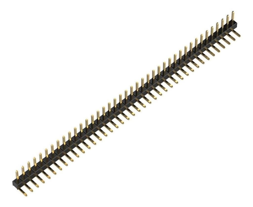 Espadines macho en ángulo 1x40pin 2.54mm – Novatronic