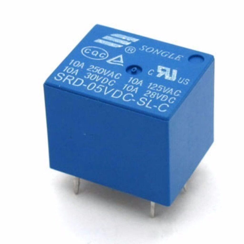 Relé de 12V 10A SRD-12VDC-SL-C – Novatronic