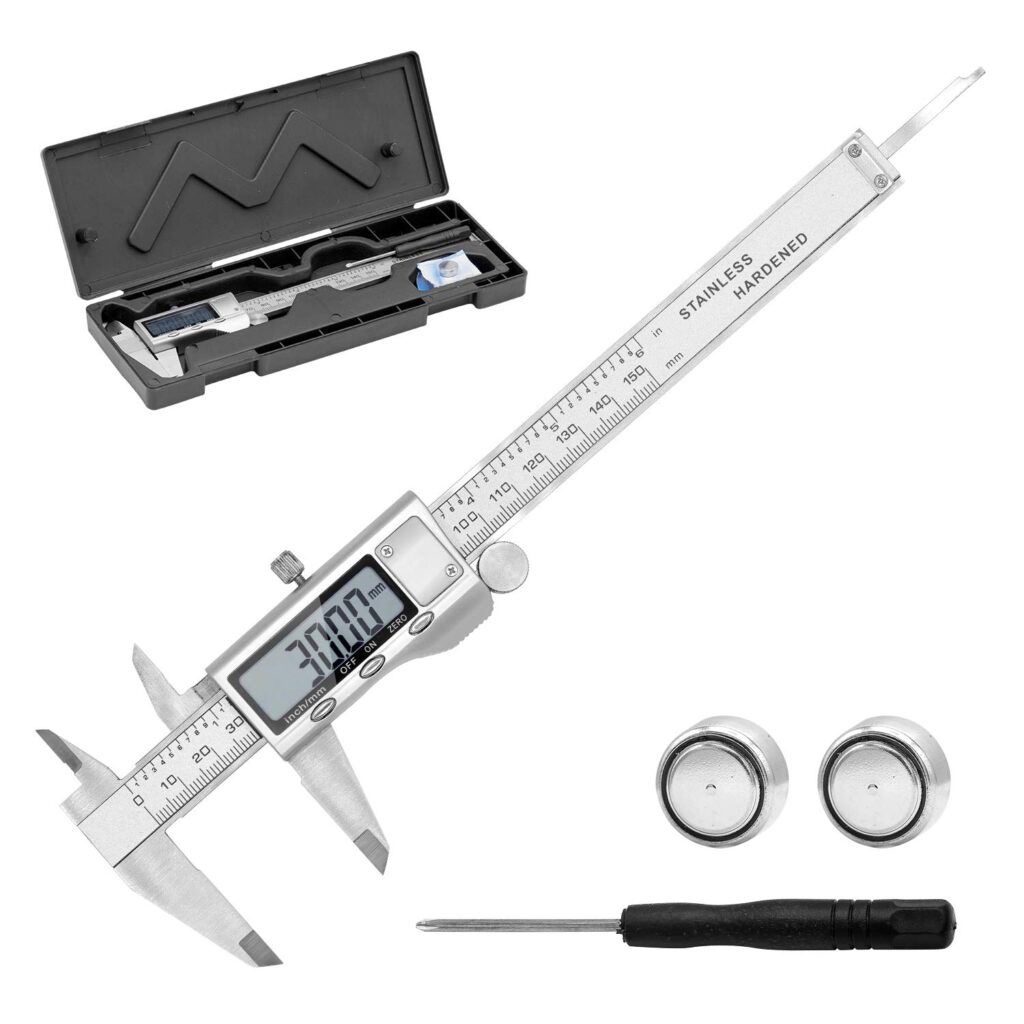 Calibrador metálico 0-150 mm Stainless Steel – Novatronic