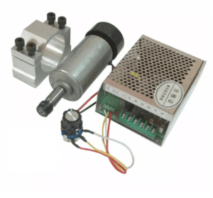 Kit Spindle CNC 300W con Control de velocidad – Novatronic