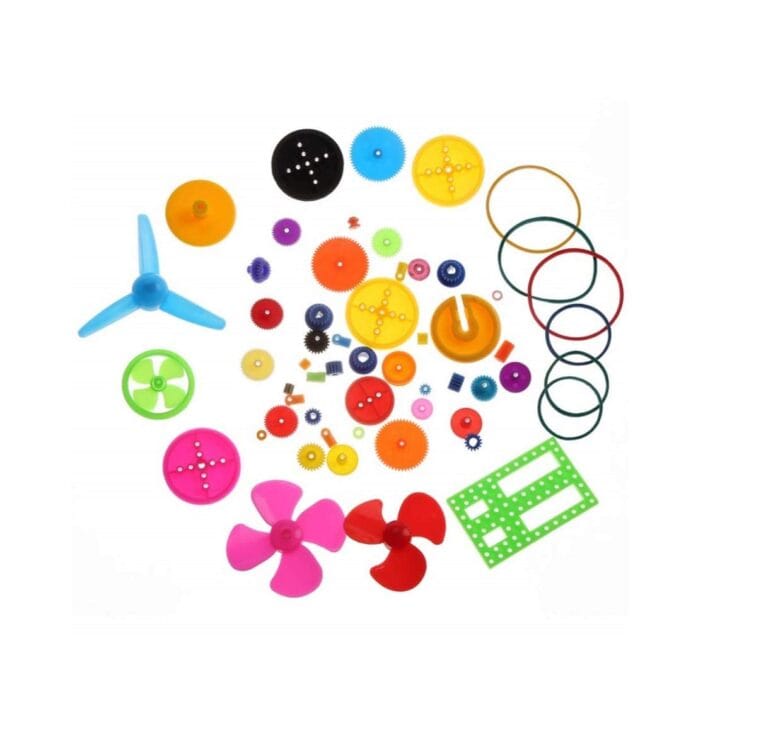 Juego de 55Pcs engranes coloridos – Novatronic